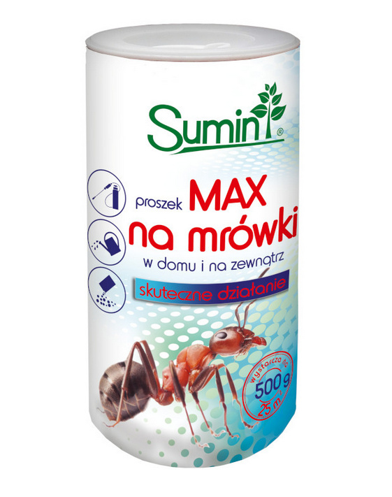 Sumin granulat na mrówki MAX 500g - Ogrodniczy sklep internetowy WIK-TOR